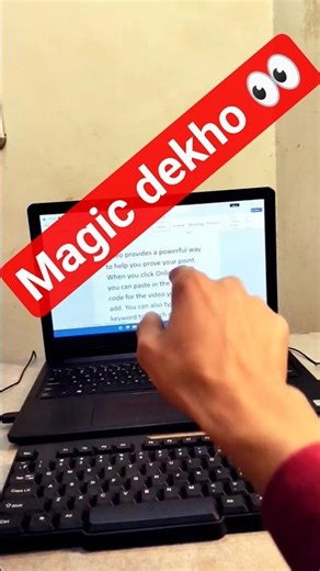 Typing magic ✨ | Typing speed | ms word magic #typingspeed