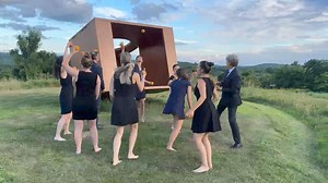 3.1K views · 150 reactions | A joyous pattern to celebrate the end of a delightful mini American tour with our show Smashed2. The pattern is new and is called the the D-daisy chain. It was filmed on the grounds of PS21: Center for Contemporary Performance where we finish the tour tonight. Filmed by Daniel Madoff. | Gandini Juggling | Facebook