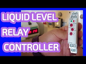 How to use 24v Dc liquid level Relay Controller with 24V Dc Coil contactor #2021