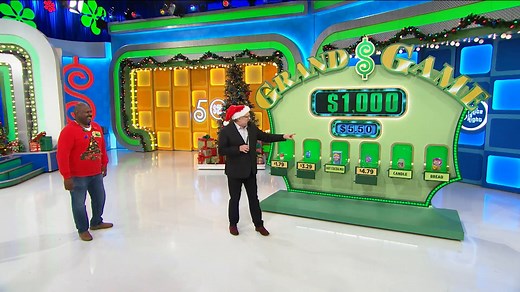 We are having a GRAND ol' time here at the Price is Right 🎄🤩 | The Price Is Right