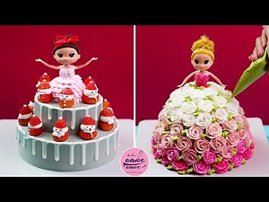 Amazing Princess Cake Decorating Tutorials Ideas | Princess Cake Birthday Party