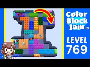 Color Block Jam Level 796 (769) Solution Walkthrough