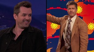 239K views · 1.4K reactions | Rigorous audience testing revealed that people really like Brad Pitt on The Jim Jefferies Show. #CONAN | Team Coco | Facebook