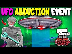 HOW TO GET ABDUCTED BY UFO & GET THE NEW GRAY ALIEN OUTFIT & WEAPON IN GTA ONLINE!