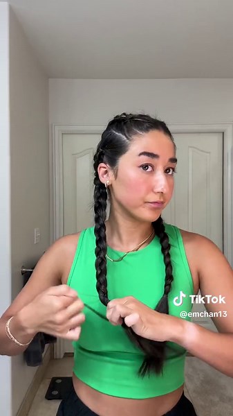 4 French Braids into 2: Creative Hairstyle Tutorial