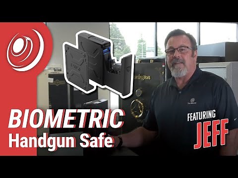 RPNB RP2007 Biometric Handgun Safe with Quick Access Sliding Door