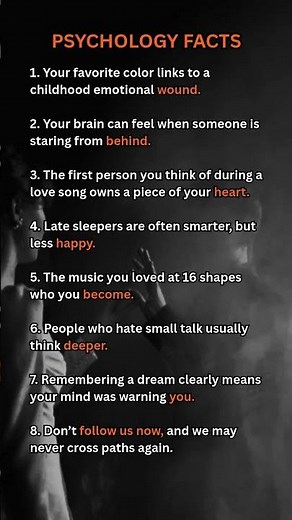 Strange Psychology Facts About the Human Mind 🧠😮