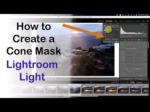 How to Create a Cone Mask: Lightroom Light