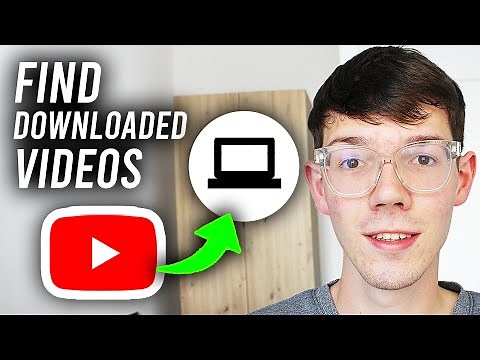 How To Find Downloaded Videos On YouTube On Laptop or PC - Step By Step