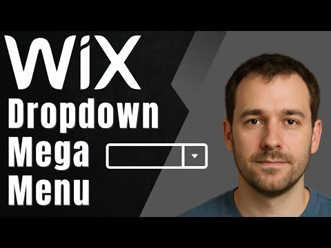 How to Build a Dropdown Mega Menu in Wix (2025 Website Tutorial)