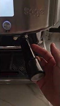 Flushing Sage Barista Pro EASY step guide