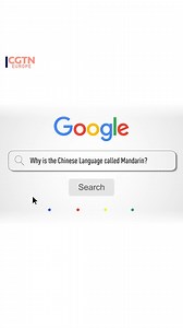 Why is the Chinese language called Mandarin? ✍ #ChineseLanguageDay #ChineseCharacter | CGTNEurope