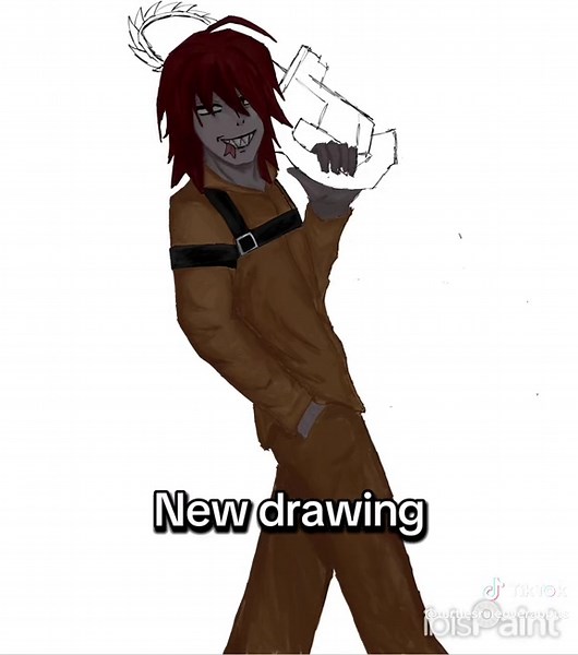 I’m getting more used to digital art 😋 //Fanart for prisoner which is @00:00’s oc!// ik the shading is bad I scribbled till I liked it 💔 #art #drawing #digitalart #fanart #speedpaint