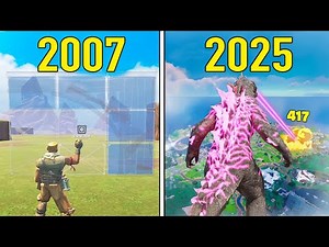 La EVOLUCION de Fortnite (2007 - 2025)