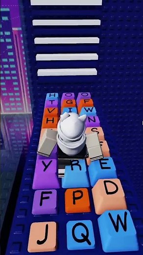 ASMR Clicky Keyboard Tower #roblox #robloxmemes #robloxfunny