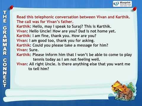 Writing Messages | Message Writing | Grammar for Class 6