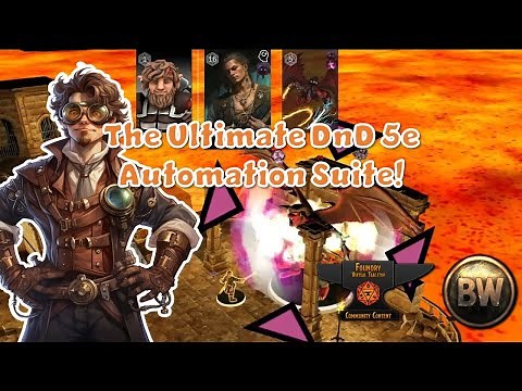 FoundryVTT: The Ultimate DnD 5e Automation Suite! (Foundry Modules)