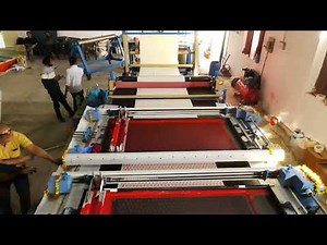 Latest Fully automatic Flatbed screen printing machine. It has delivered.