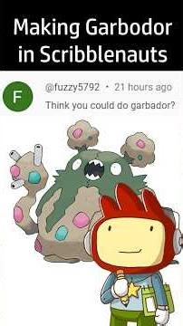 Making Garbodor in Scribblenauts (Reupload) #shorts