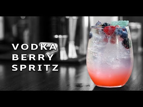 How To Make The Vodka Berry Spritz