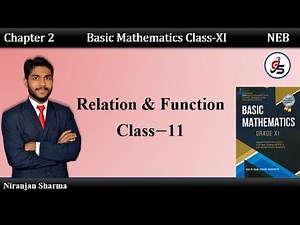 Relation and Function. | Class 11 | NEB | #function | @niranjansharma1065