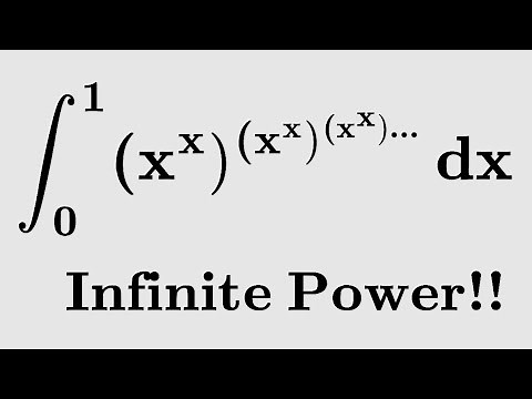 Solving an infinite power tower integral