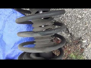 How to replace front struts 96-07 Ford Taurus w/subframe drop