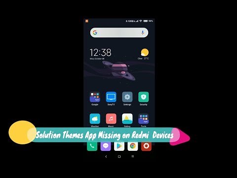 Solution! Themes Aren't supported in your region. Themes App Not Showing on Redmi Devices