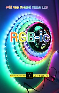 18 comments | Wifi Google Alexa Control Dream color RGBiC LED Strip...