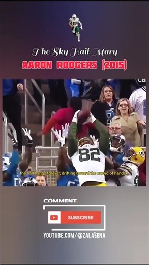 Aaron Rodgers’ 61-Yard Hail Mary vs Lions – The Last-Second Miracle (2015)