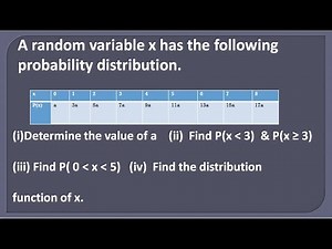 MA3355|MA3391| MA3303 |Probability and Random Variables| Discrete random variable | Problem in Tamil