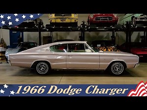 A Touch of Mauve: The 1966 Dodge Charger That Redefined Power with Elegance