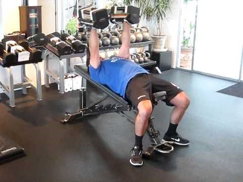 Dumbbell Fly/Squeeze Press Combination Chest Exercise