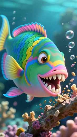 The Fish That Makes Sand – Parrotfish Facts