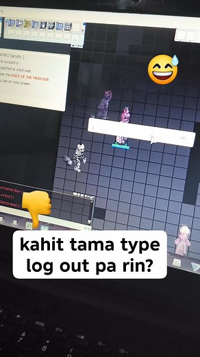 Poring world captcha bakit kahit tama type mo mag logout k p rin ganun b un? | Angel Ogab Riel