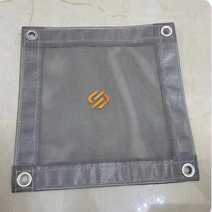 [Hot Item] 260g Fireproof PVC Mesh Sheet for Construction Scaffolding Safety to Japan Singapore