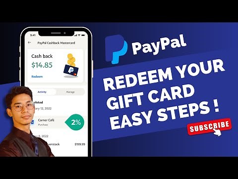 How to Redeem Paypal Gift Card ?