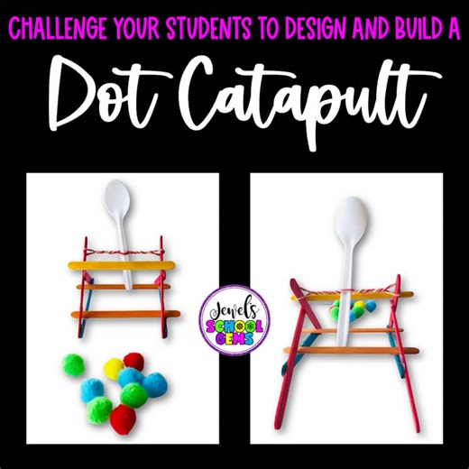 The Dot by Peter Reynolds International Dot Day STEM Activities - Catapult STEM