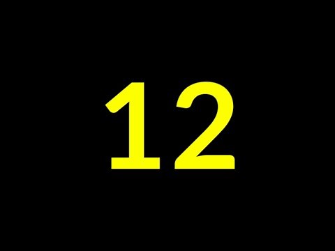 12 Seconds Countdown Timer With Sound Effect