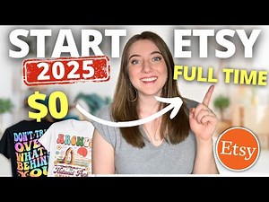 How to Start a Full-Time Print on Demand Business in 2025 (Full Tutorial for Beginners)
