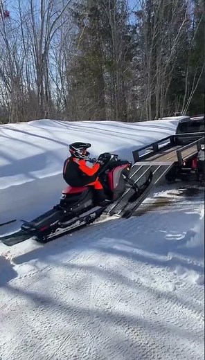 Snowmobile Loading FAIL