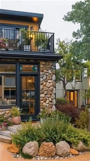 This Tiny House is a River Rock Masterpiece 🤯