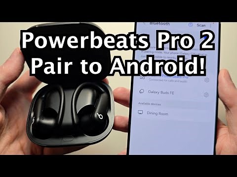 How to Connect Beats Powerbeats Pro 2 to Android Phone!