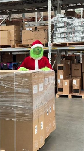 We heard noises in the warehouse, so we checked the cameras...