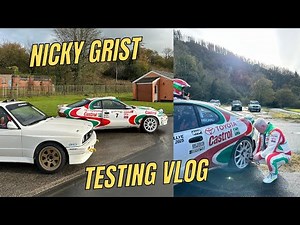 Nicky Grist Toyota Celica ST185 Testing | VLOG