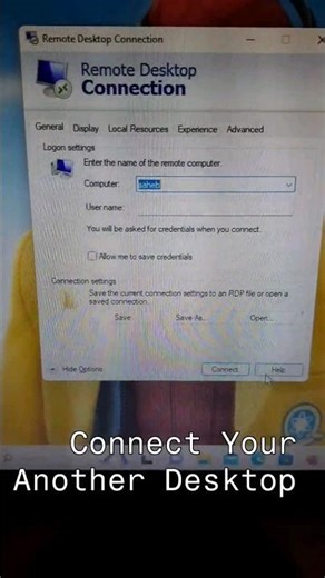 Open Remote Desktop With Shortcut #shrots #Shortcut