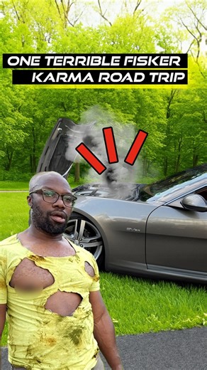 57 Hours. 27 Breakdowns. One Disastrous Fisker Karma Road Trip. | Rich Rebuilds