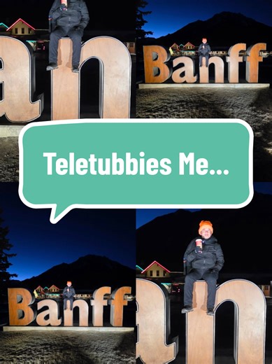 Teletubbies loves Banff and Timmies...lol... #enjoylife #ilovenature #loveyourself