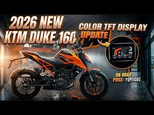 2026 NEW KTM DUKE 160 COLOUR TFT DISPLAY UPDATE VIDEO | ONROAD PRICE | TAMIL @KTM
