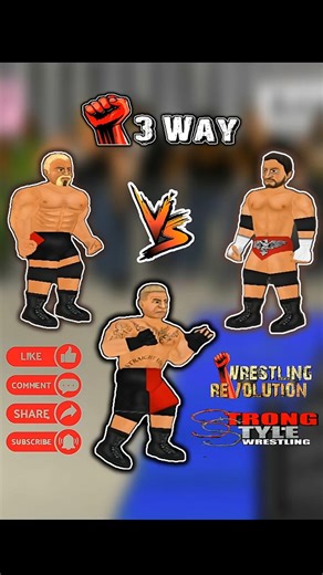 🔴BROCK VS WAYNE VS FRANK . 3 WAY . ( MATCH 3 ) #wwe